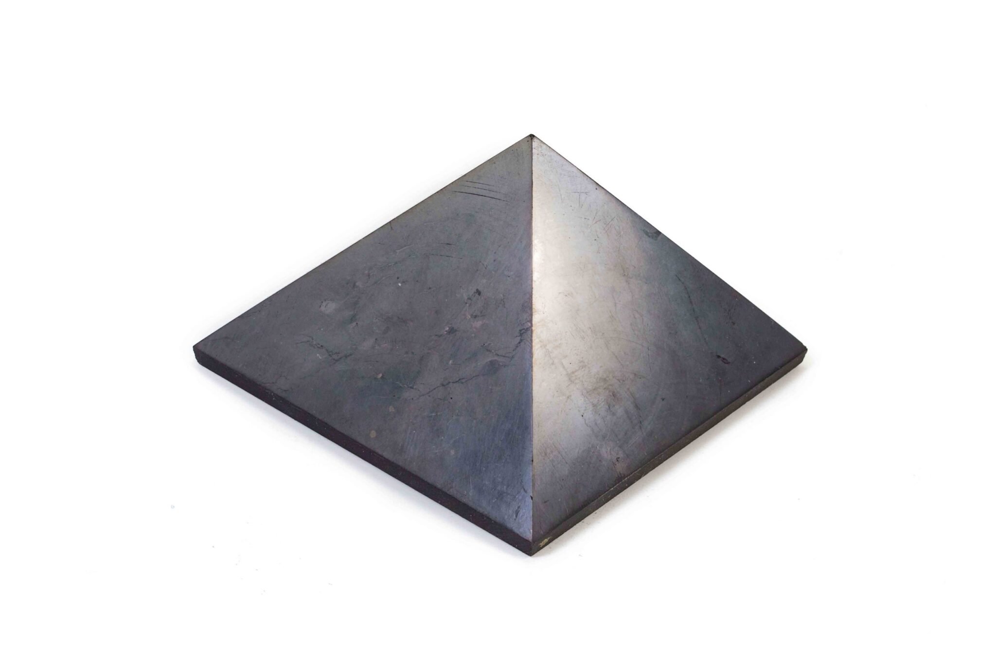 Shungite Pyramid (L) - Crystal Dreams World
