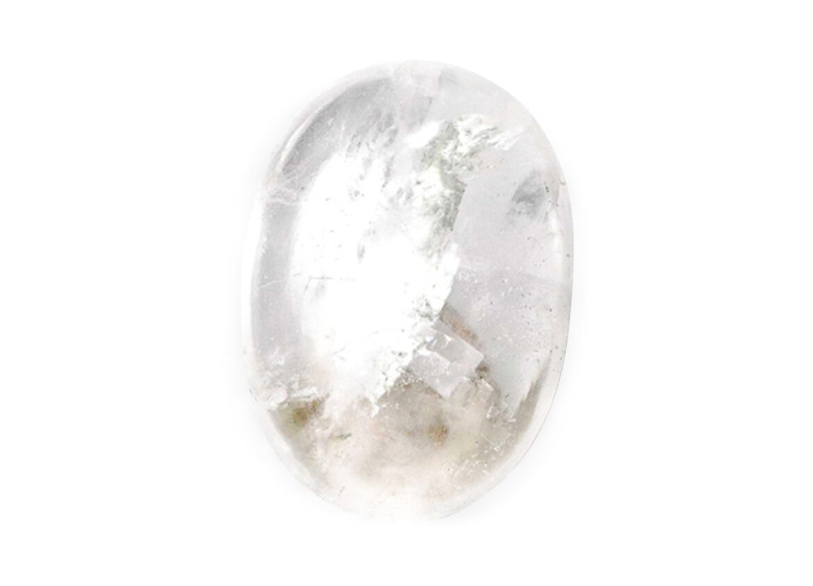 Clear Quartz Palm Stone - Crystal Dreams World