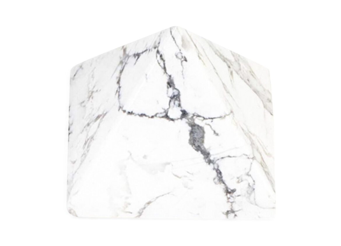 Howlite Pyramid - Crystal Dreams World