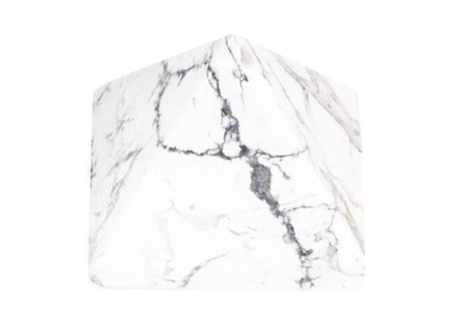 Howlite Pyramid - Crystal Dreams World