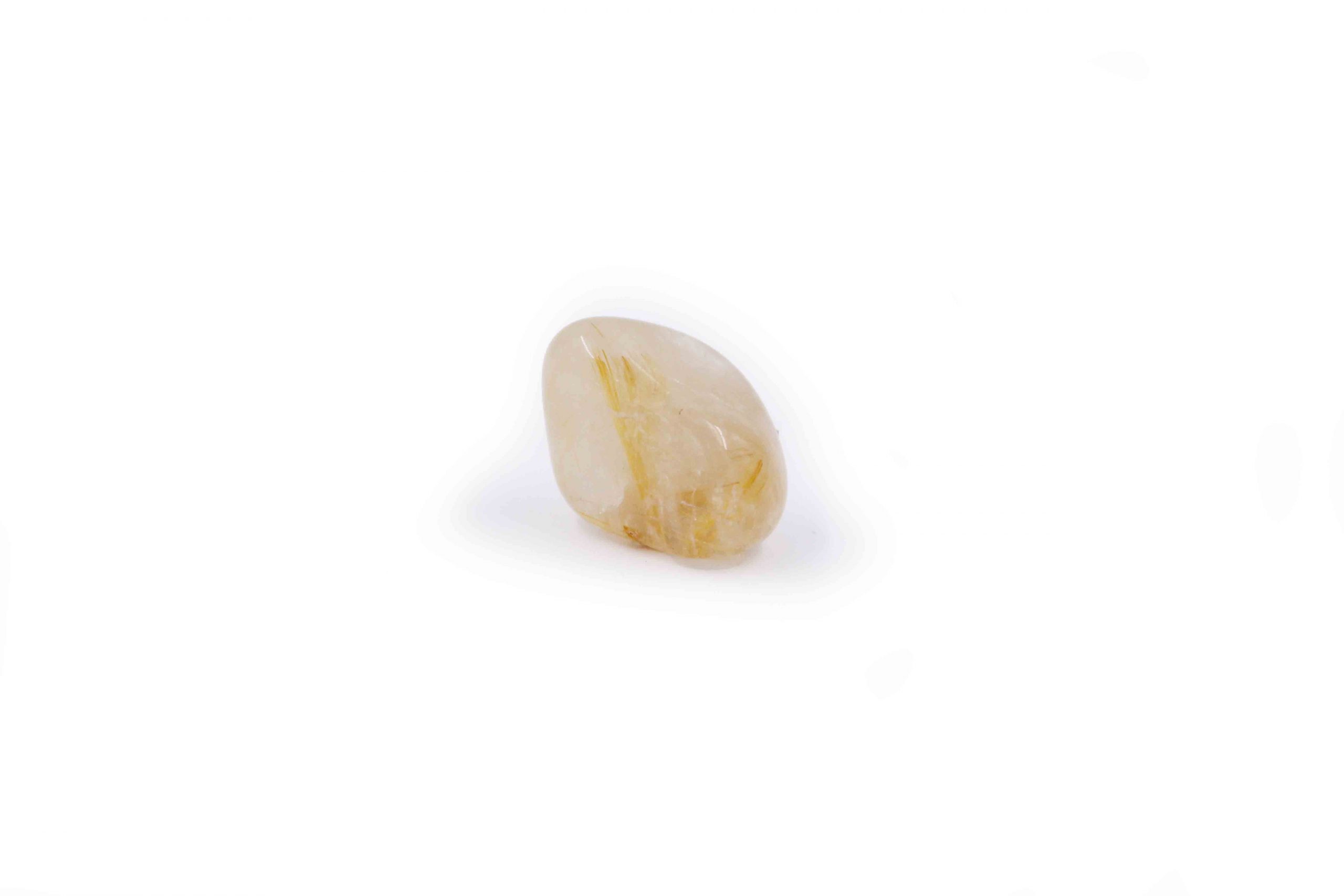 Rutilated Quartz Tumbled Crystal - Crystal Dreams World