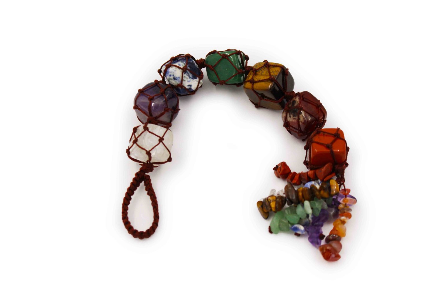 Seven Chakras String Wrap - Crystal Dreams World