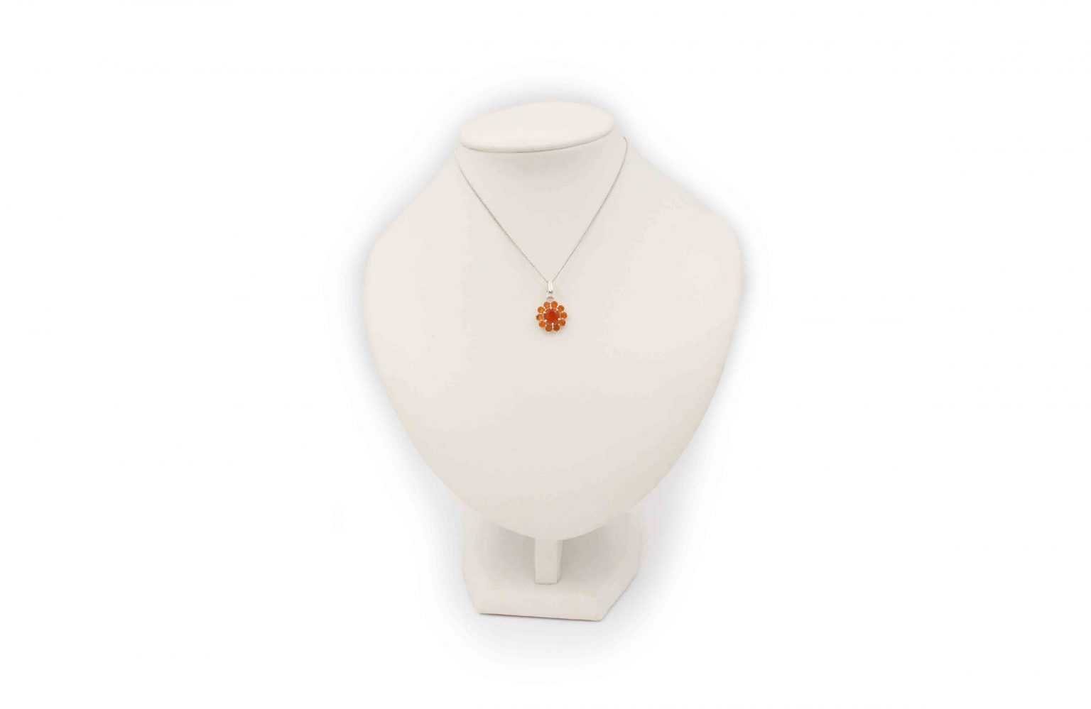 Carnelian "Star" Sterling Silver Pendant - Crystal Dreams World