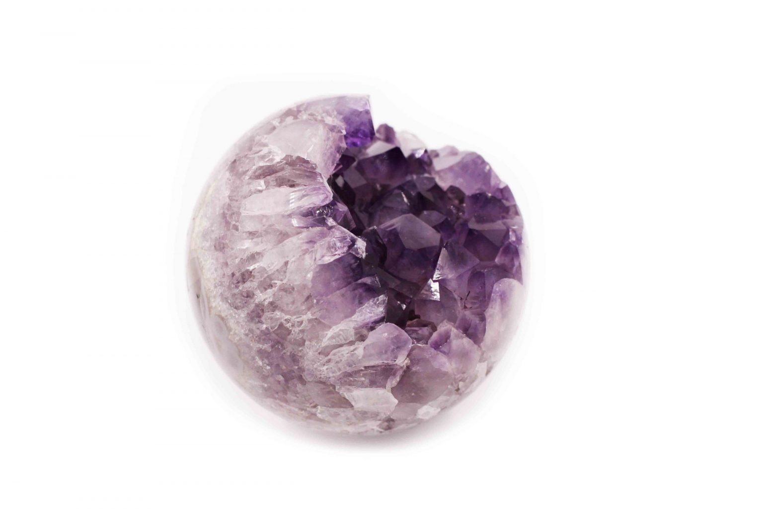 Amethyst Geode Sphere - Crystal Dreams World