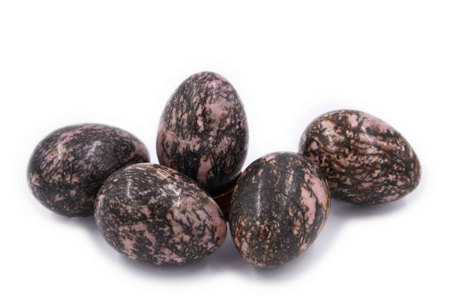 Rhodonite Egg - Crystal Dreams World