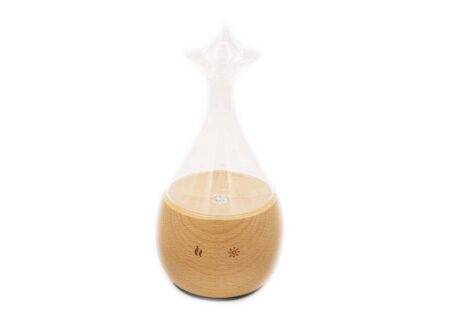 Nebulizer Diffuser in Wood & Glass - "Wide Head" - Crystal Dreams World