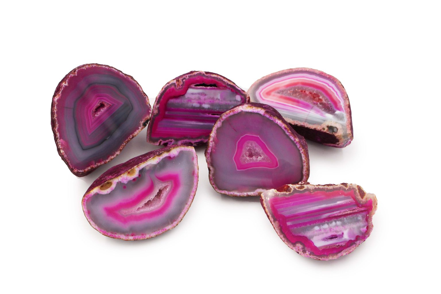 Enhanced Agate Geodes "Pink" - Crystal Dreams World