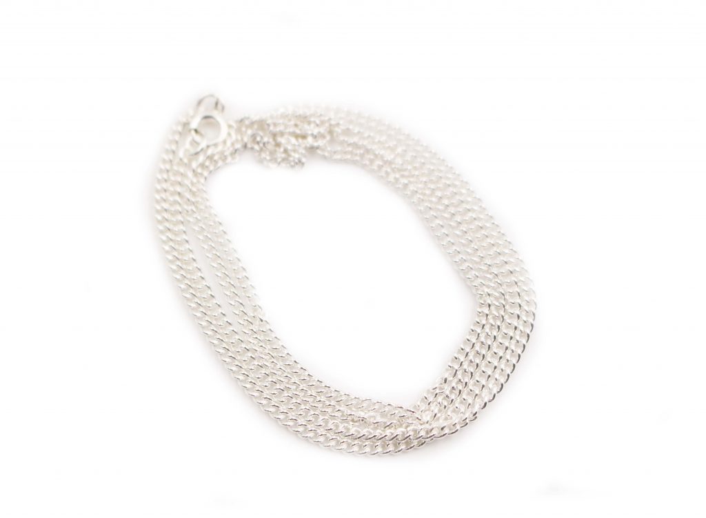 Sterling silver Chain Model "Dainty Cable" - Crystal Dreams World