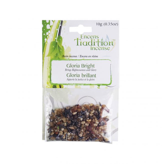 Resin Gloria Bright Incense Tradition - Crystal Dreams World