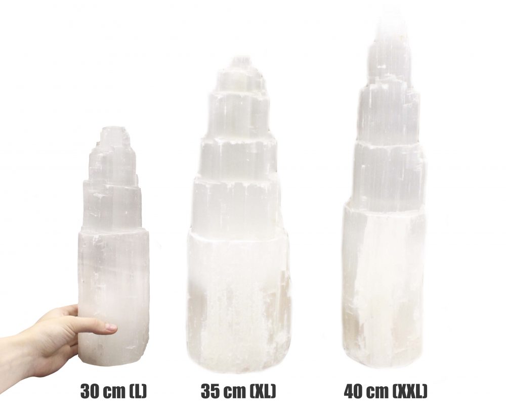 Selenite Lamp - Crystal Dreams World