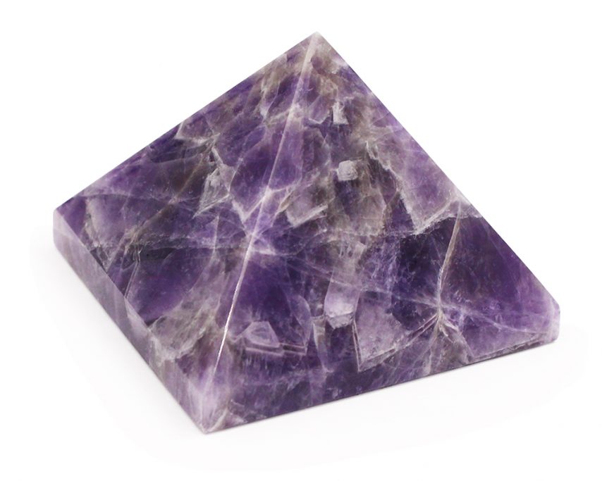 Amethyst Dream Chevron Pyramid - Crystal Dreams World