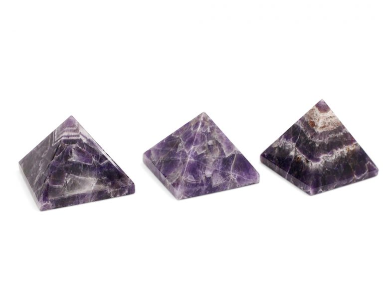 Amethyst Dream Chevron Pyramid - Crystal Dreams World