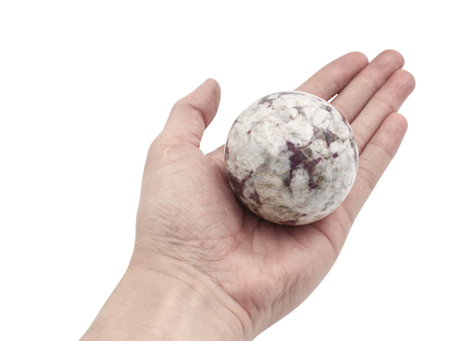 Pink Tourmaline Sphere - Crystal Dreams World