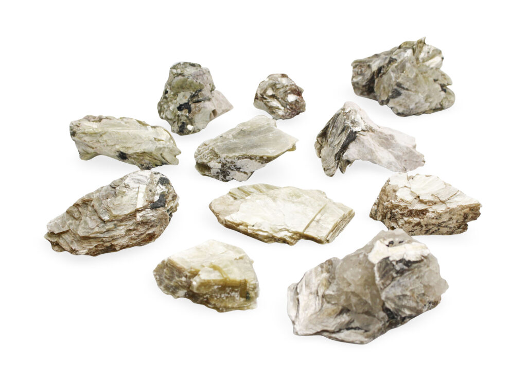 Golden Mica Rough - Crystal Dreams World