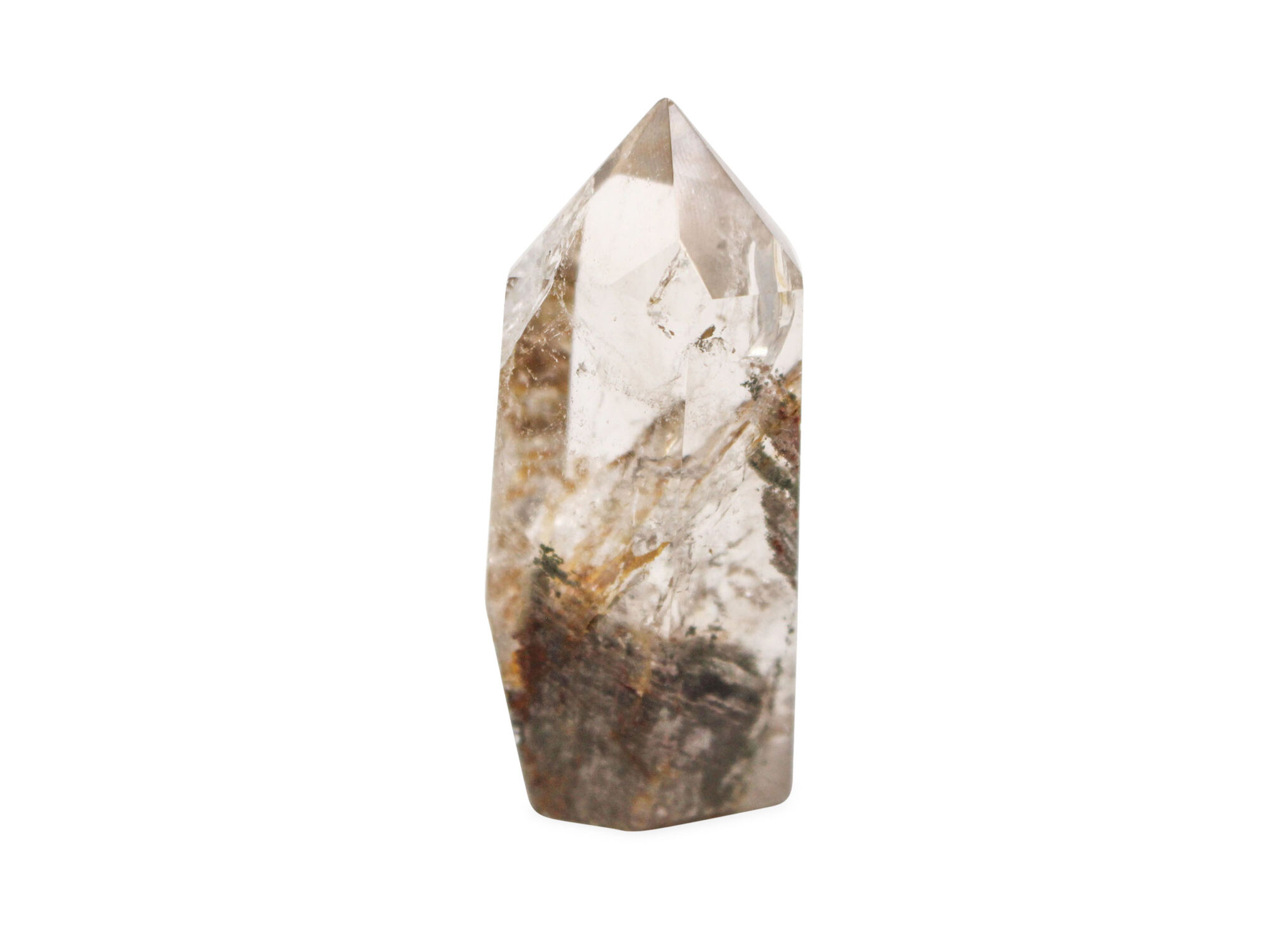 Quartz with Inclusions (Quartz Shaman) Prism Point - Crystal Dreams World