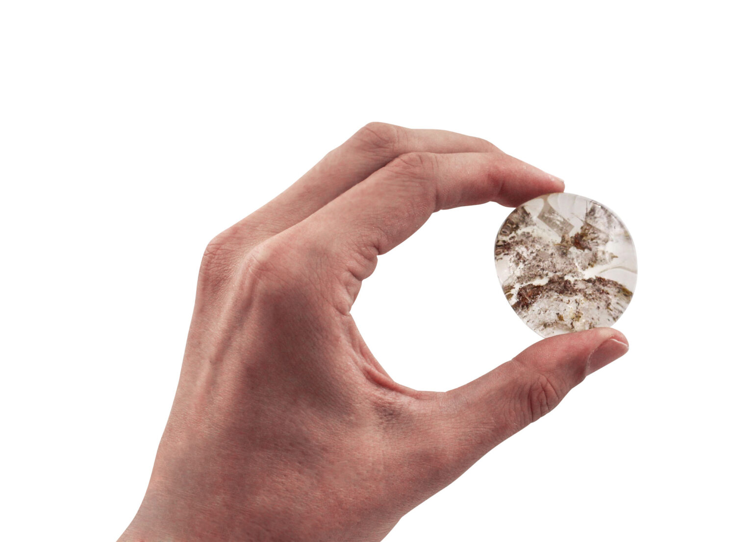 Quartz with inclusion lenses (Shaman Quartz) - Crystal Dreams World