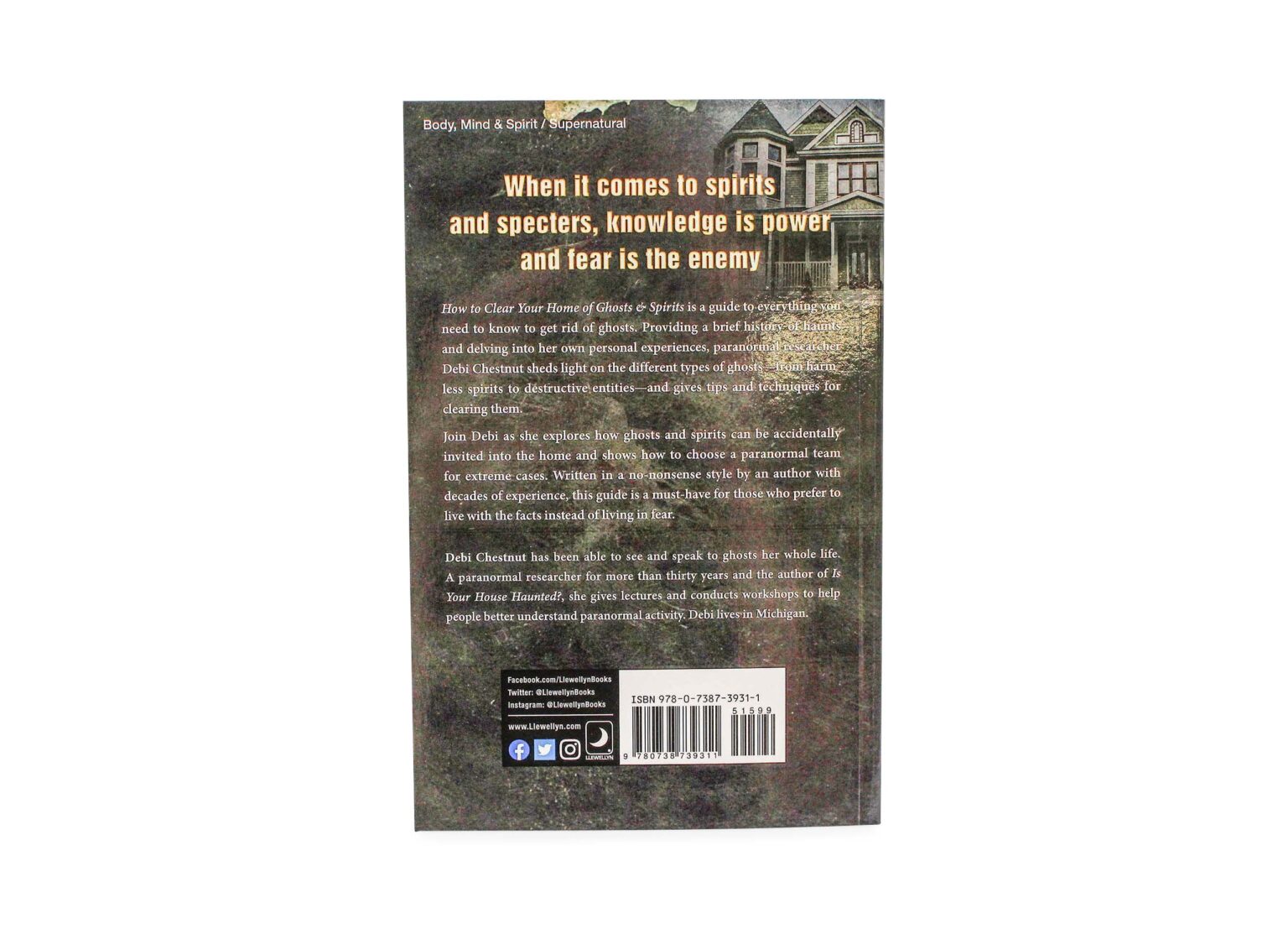 How to Clear Your Home of Ghosts and Spirits Book - Crystal Dreams World