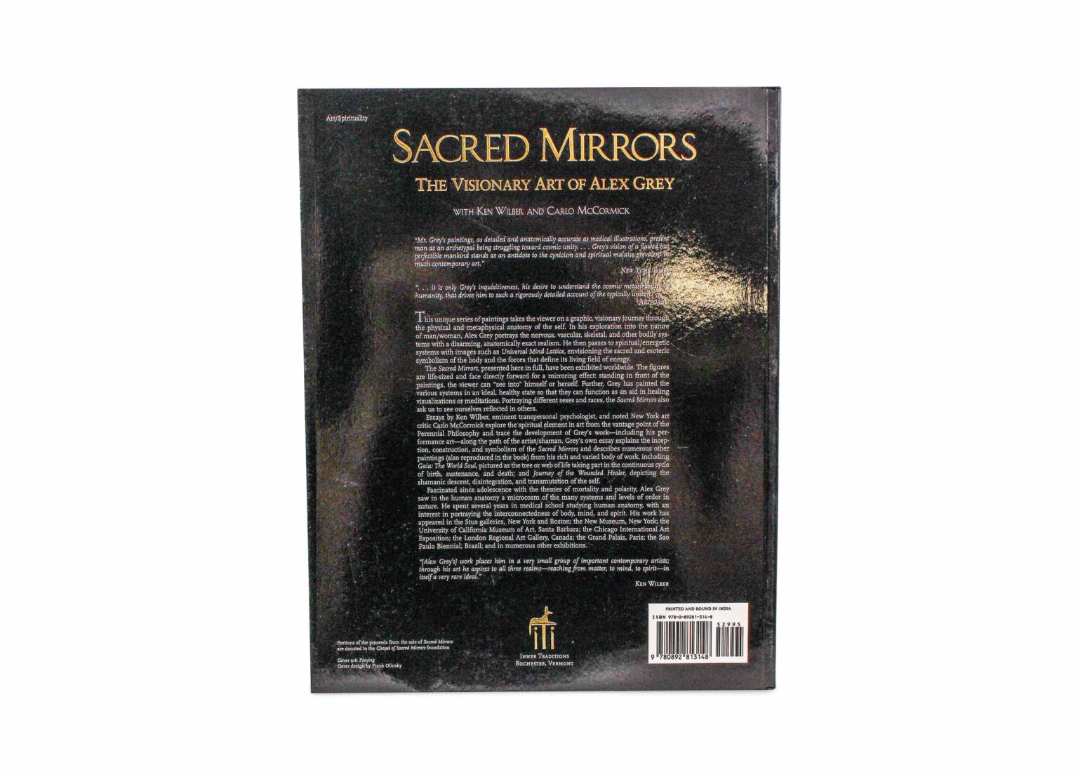 Sacred Mirrors: The Visionary Art of Alex Grey Book - Crystal Dreams World