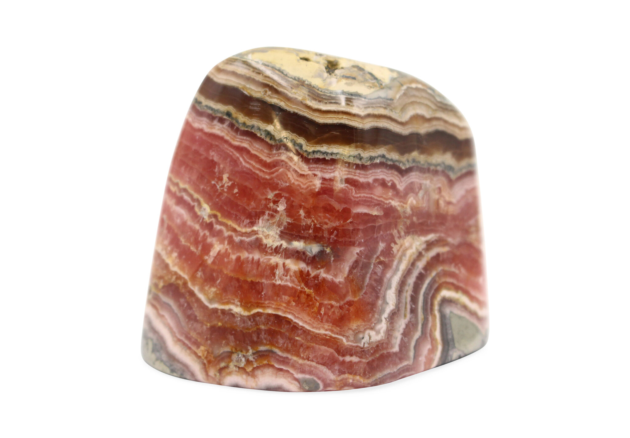 Rhodochrosite Polished Free-form - Crystal Dreams World