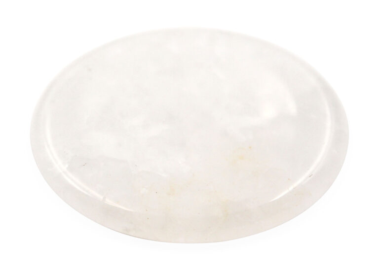 Clear Quartz Worry Stone - Crystal Dreams World